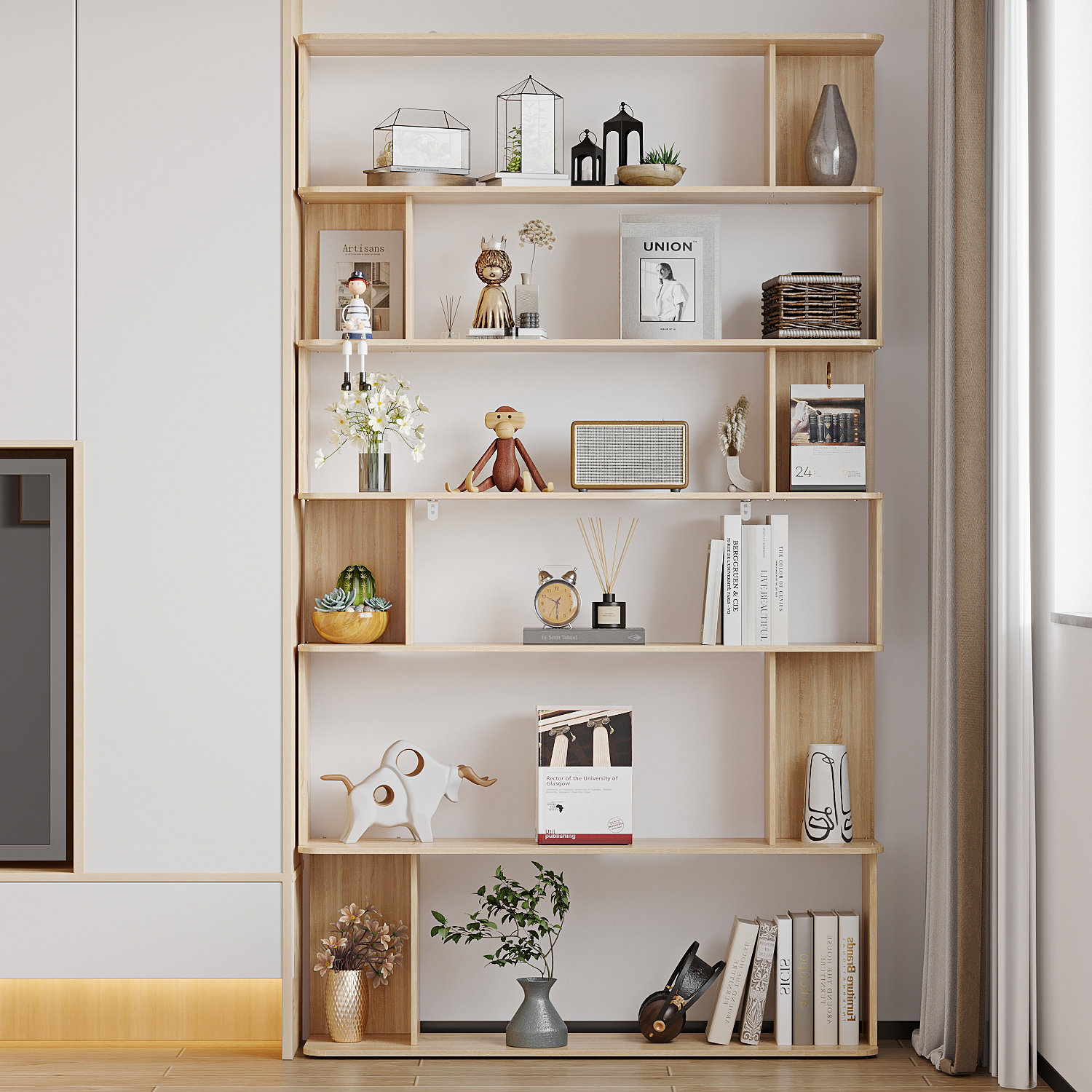 Wade Logan® Atria Bookcase & Reviews | Wayfair