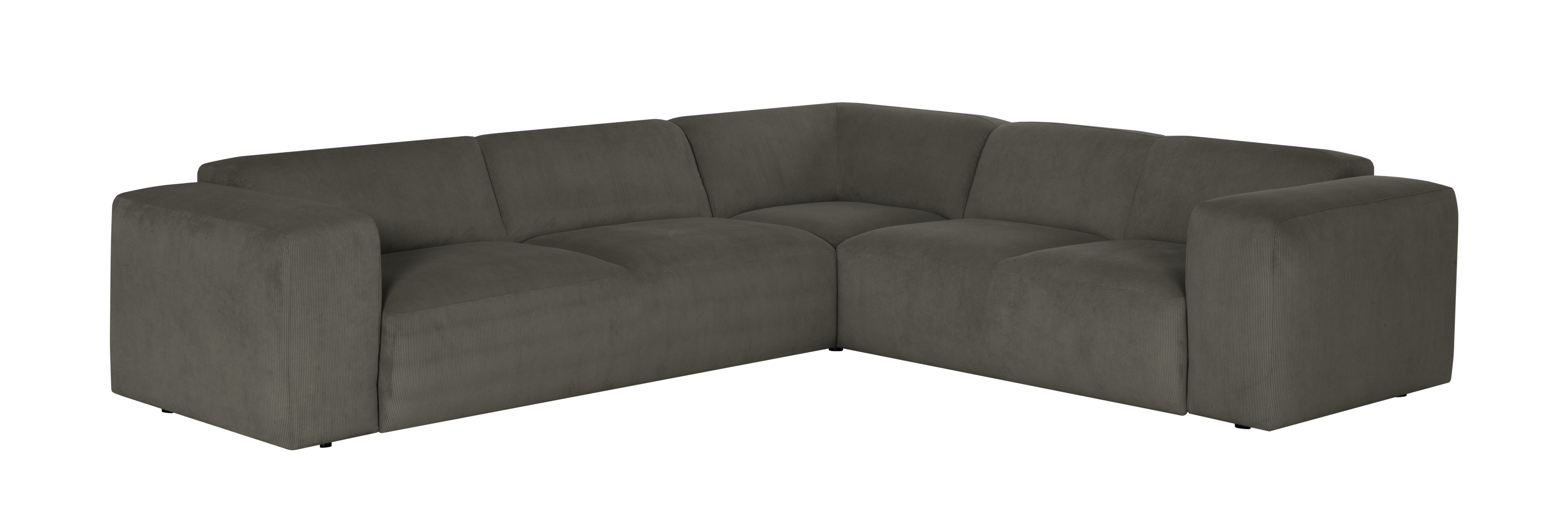 Mercury Row Chiodo Ecksofa- large sofa element - corner with medium ...