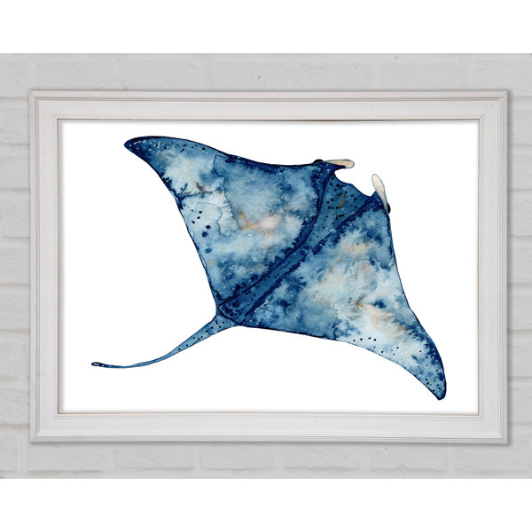 Highland Dunes The Mantaray Framed Print | Wayfair.co.uk