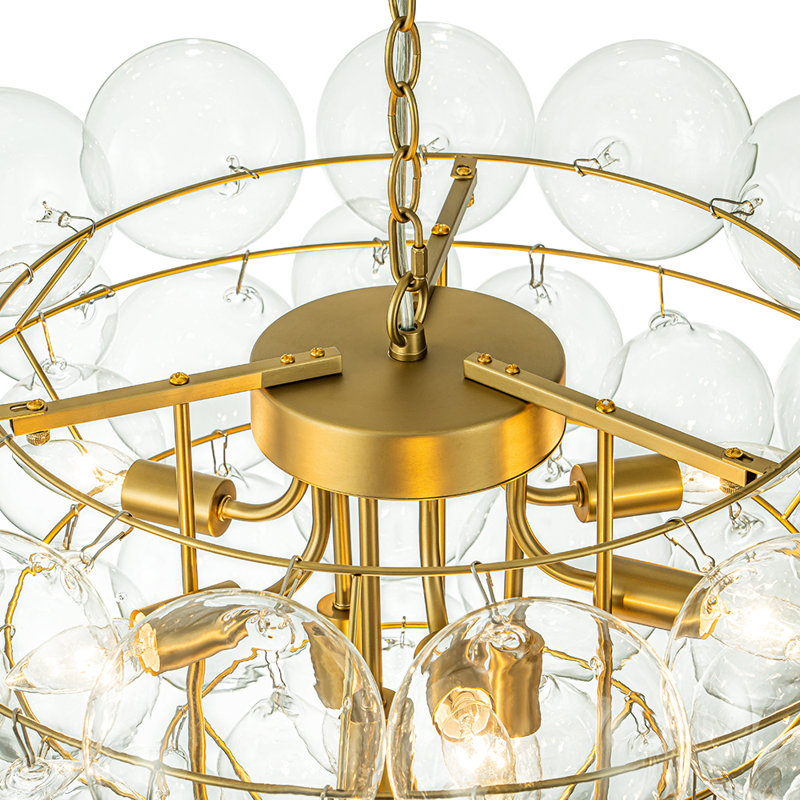 House of Hampton® Jorina 9 - Light Dimmable Chandelier | Wayfair