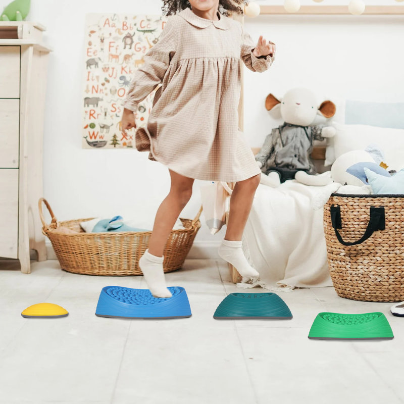 WYZworks 4-Piece Balance Stepping Stones | Wayfair