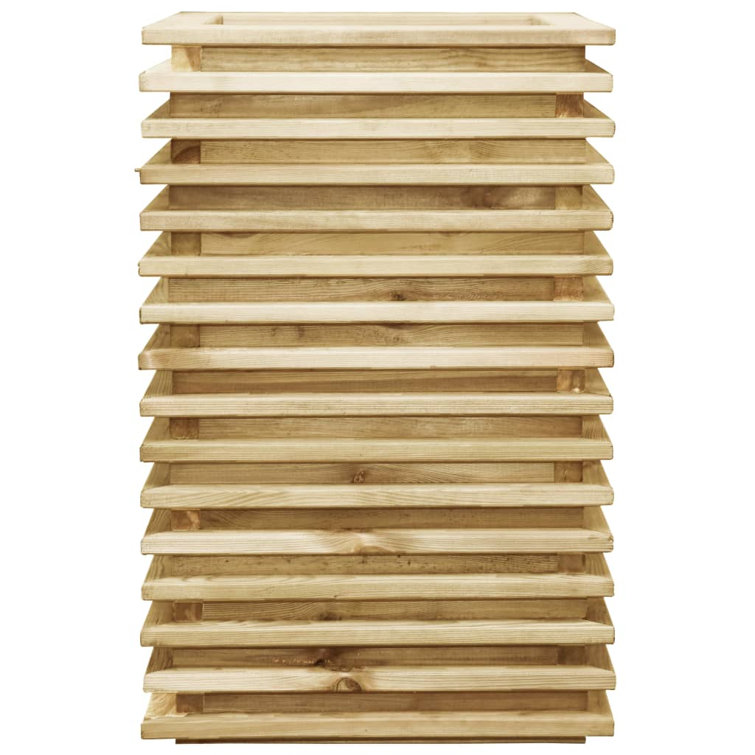 Freeport Park Destinee Wood Outdoor Planter Box | Wayfair.co.uk