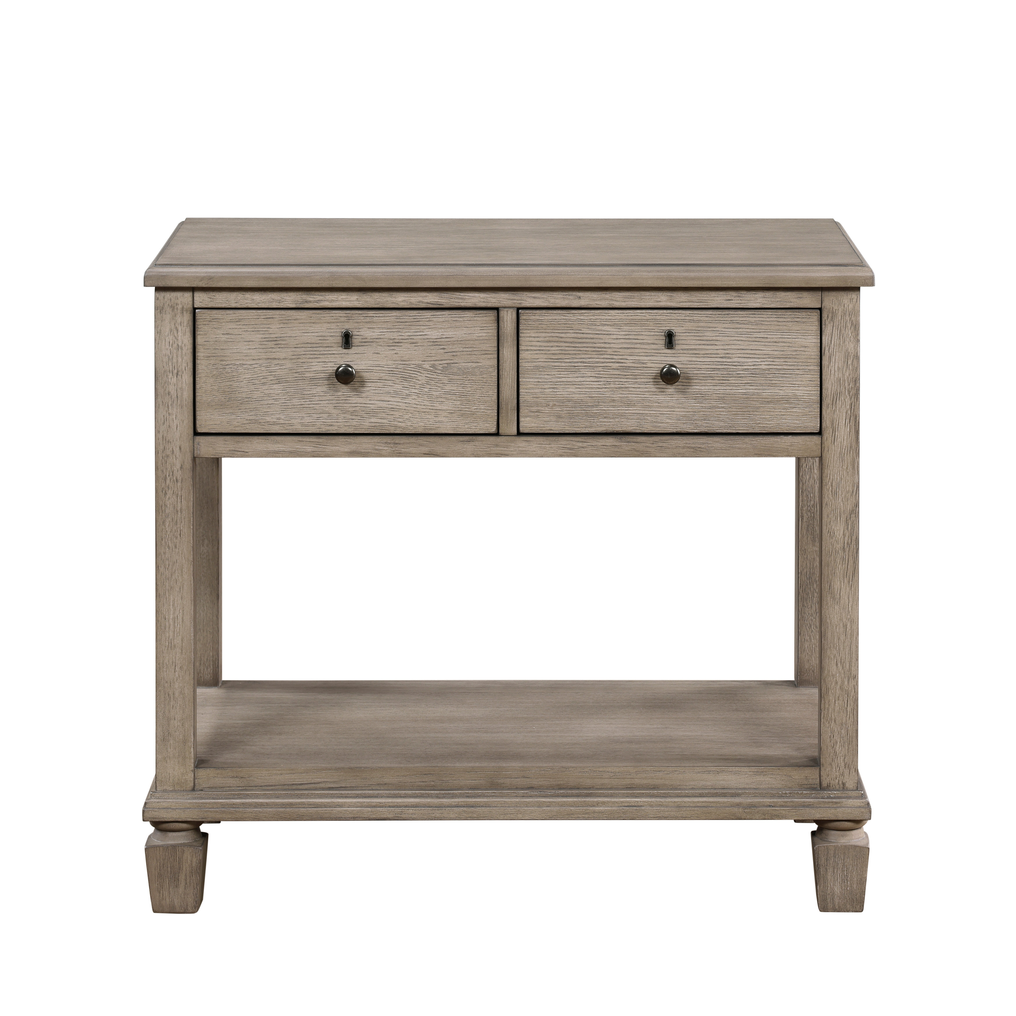 Wildon Home® Gray Oak Finish Classic Transitional Bedroom Furniture 1Pc ...