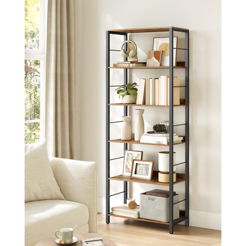 17 Stories 6-Tier Bookshelf | Wayfair