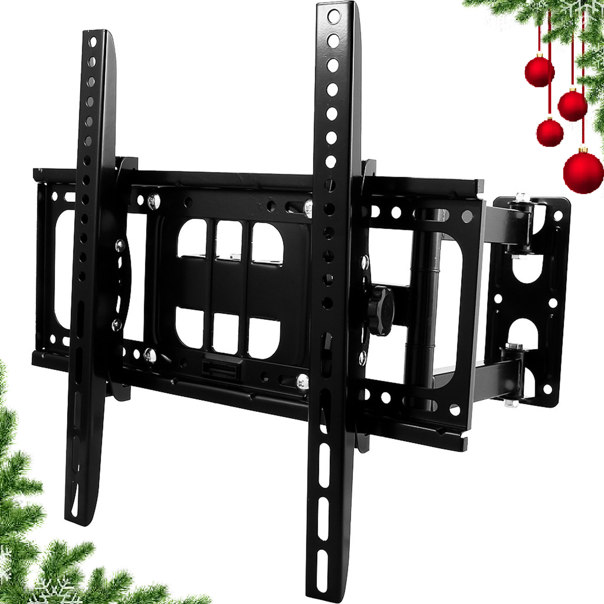 Symple Stuff Lanford TV Mount Full Motion for 26-55 Inch Flat Screen TV ...