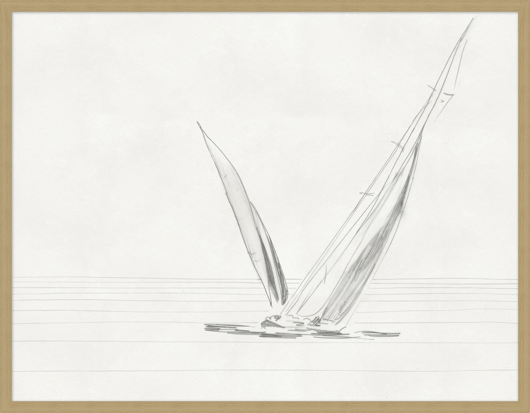 Wendover Art Group Sailors Sketch 4 by Nathan Turner - Picture Frame ...