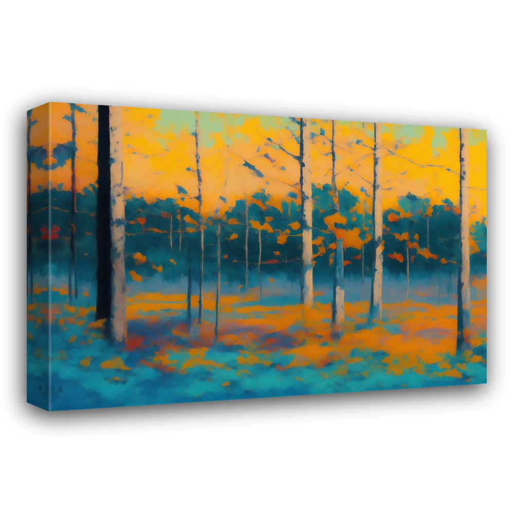 Red Barrel Studio® Forestine Brilliant Trees-Thirty-Three On Canvas by ...