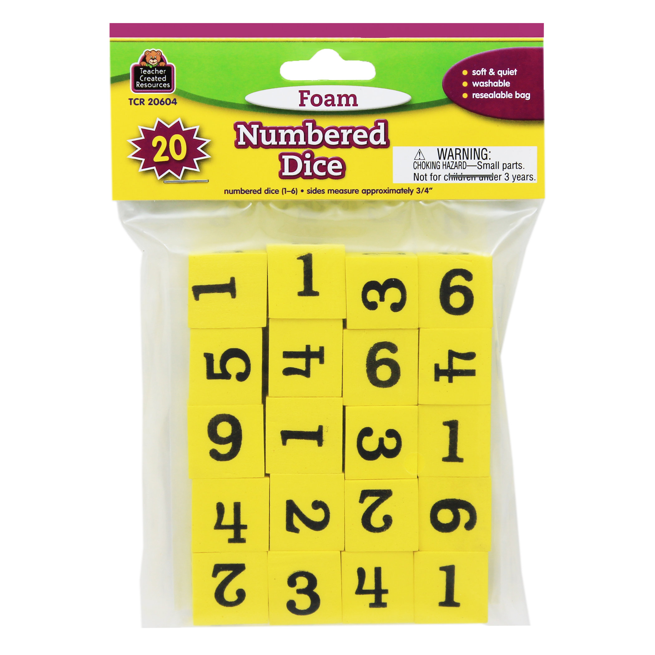 Teacher Created Resources Foam Numbered Tool | Wayfair