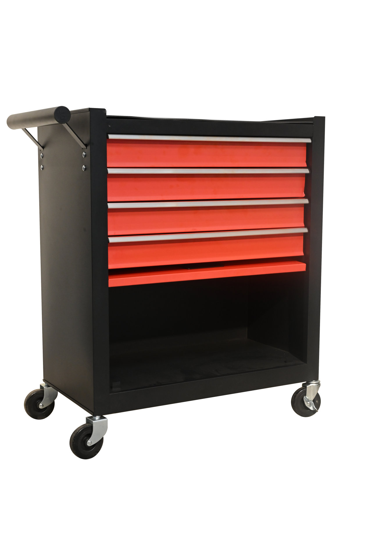 Ebern Designs 4-Drawer Rolling Toolbox, Portable Iron Tool Cart With ...