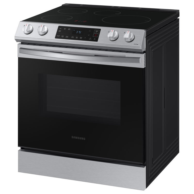 Samsung 6.3 cu. ft. Smart Rapid Heat Induction Slide-in Range & Reviews ...