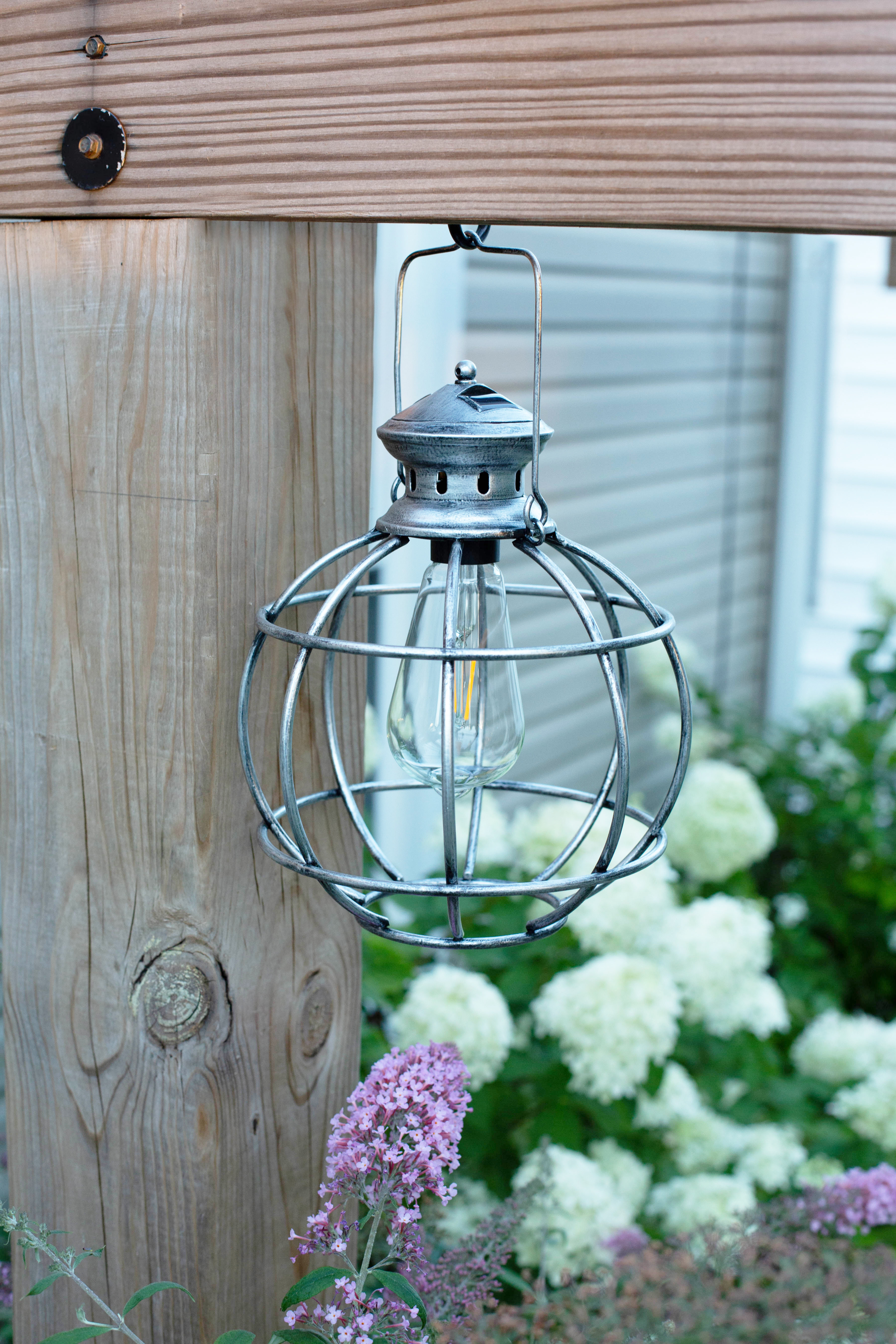 Echo Valley Edi-Sol 10.5'' Solar Powered Outdoor Lantern | Wayfair