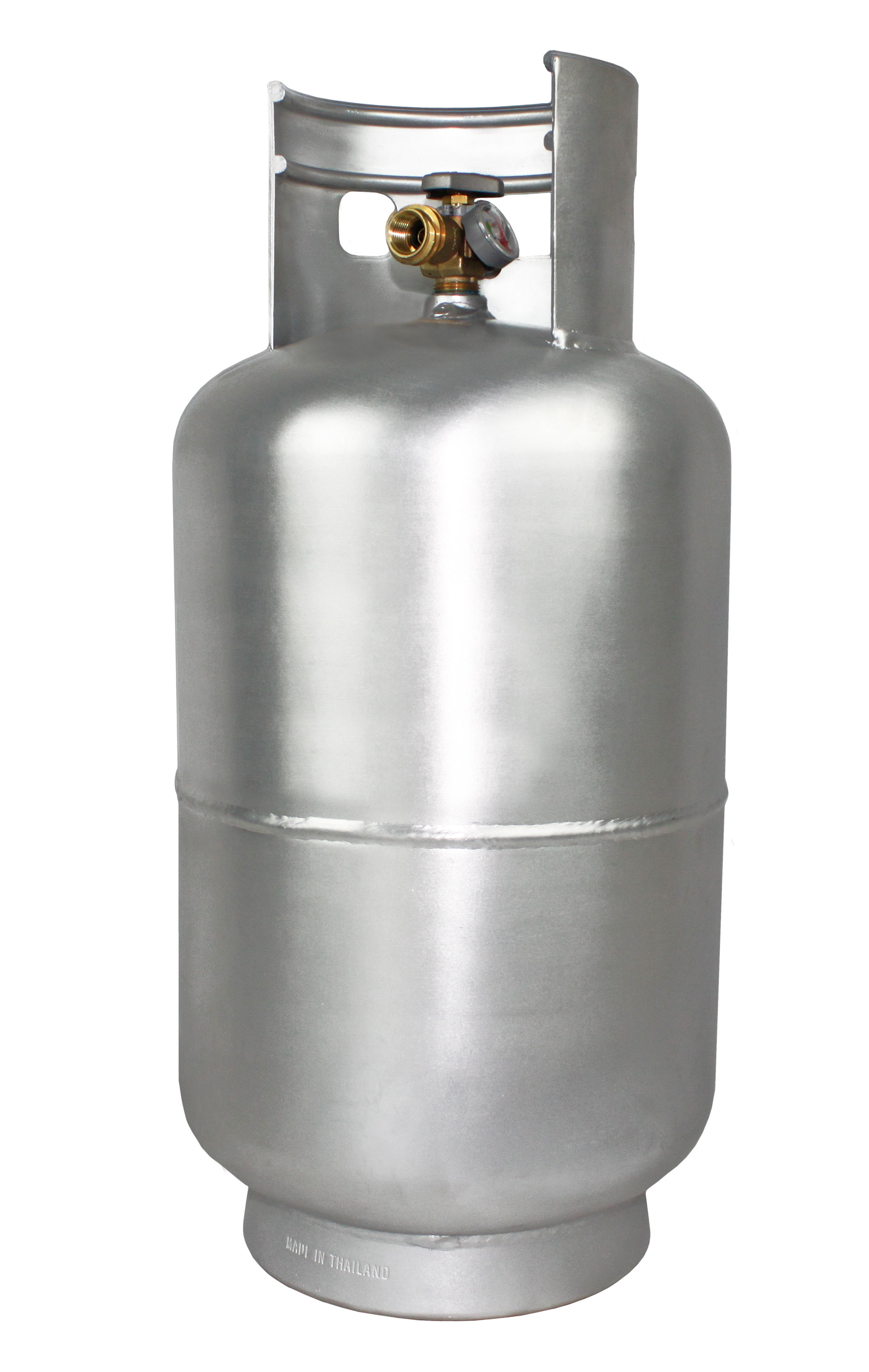 Flame King YSN330-ALM 30LB Aluminum Propane Tank Cylinder w/ Gauge ...