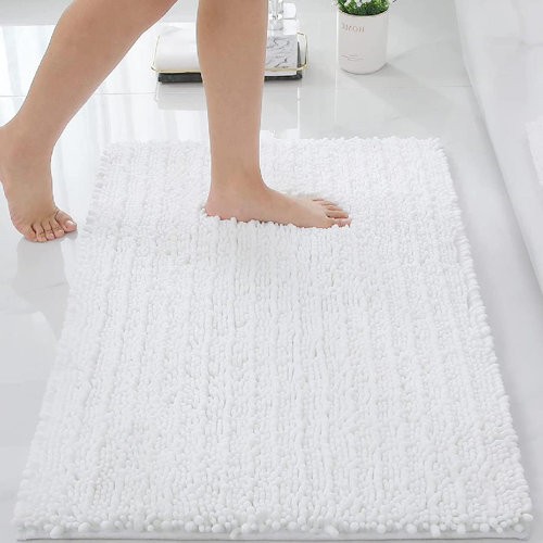 Wayfair | White Bath Rugs & Mats You'll Love in 2023