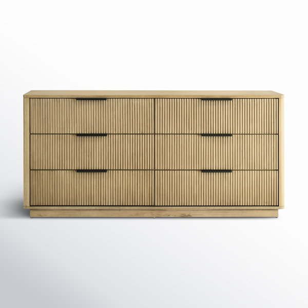 AllModern Akira 68'' W 6 - Drawer Dresser & Reviews | Wayfair