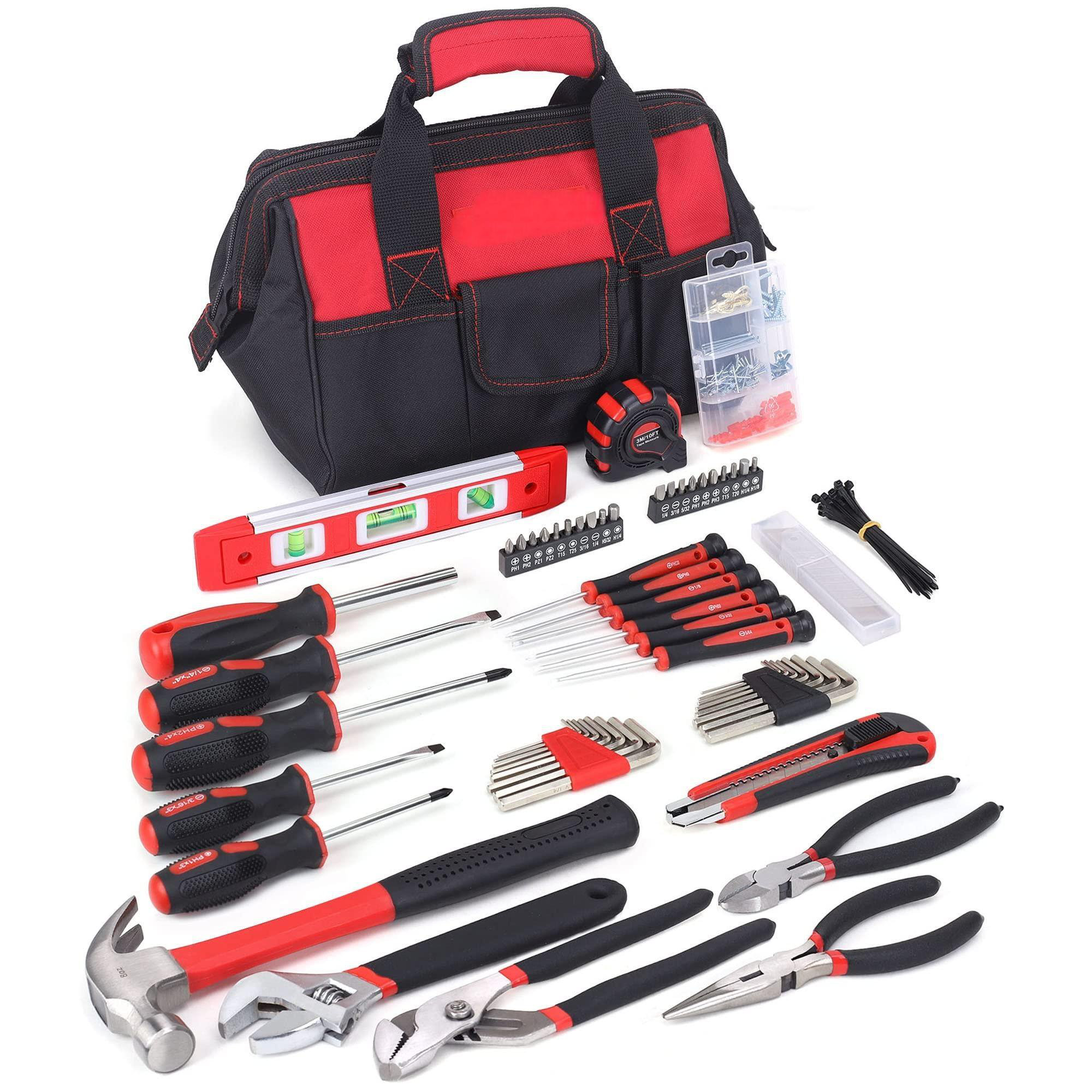 17 Stories 215-Piece Home Repairing Tool Set With 12-Inch Wide Mouth ...