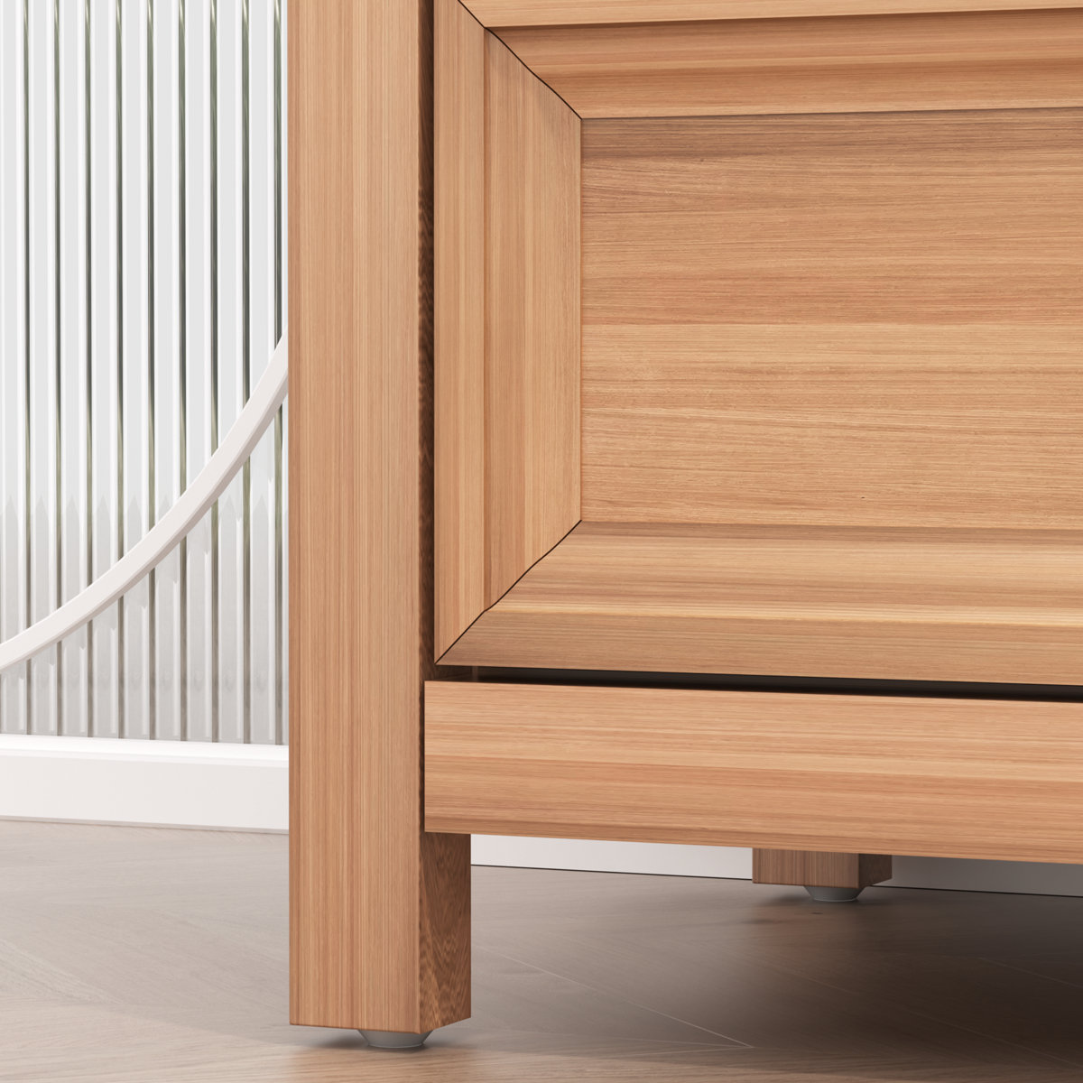 Charlton Home® Geonte 6-Drawer Dresser 47"W Double Dresser, Heavy-Duty ...