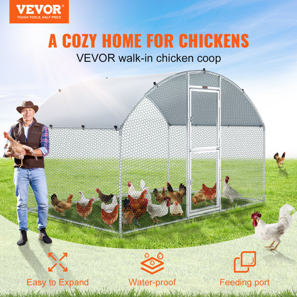 Tucker Murphy Pet™ Darzell Chicken Coop with Chicken Run | Wayfair