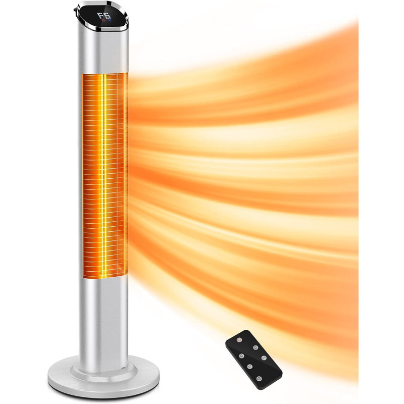Nordic Hygge Electric Standing Patio Heater | Wayfair