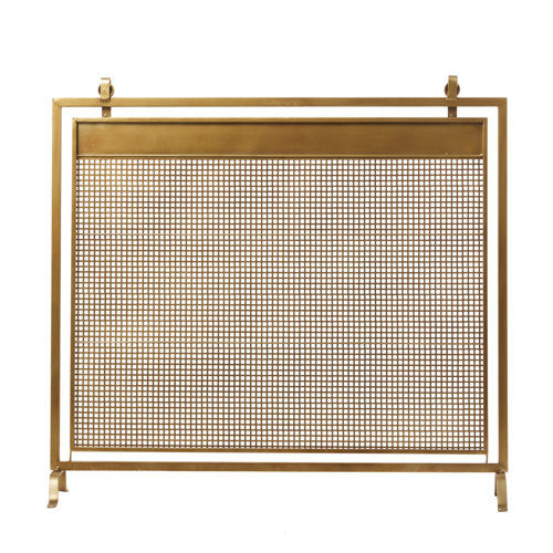 Wayfair | Gold Fireplace Screens You'll Love in 2024
