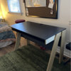 Ivy Bronx Rufus Desk Birch & Reviews | Wayfair