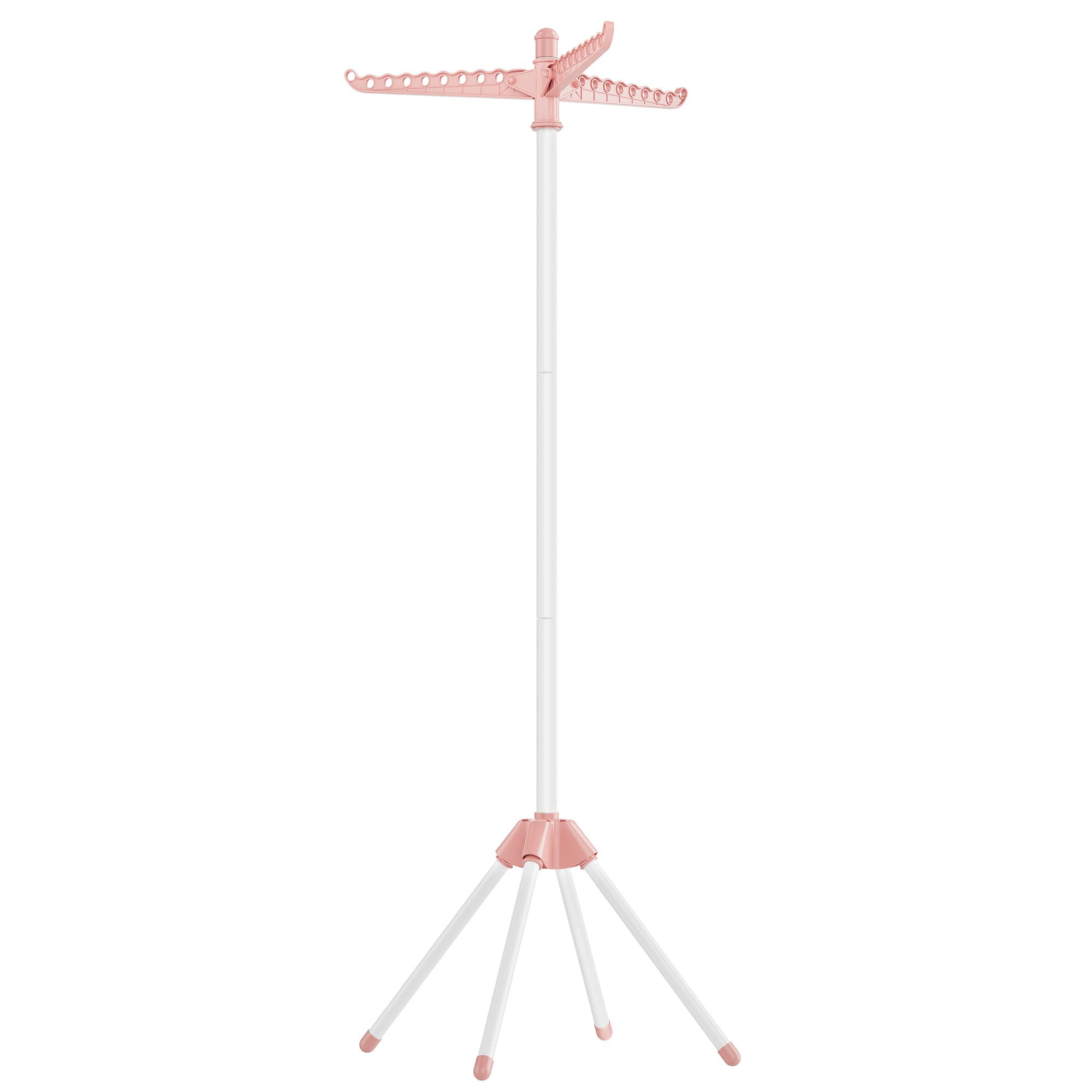 Rebrilliant Clothes Drying Rack, 59-Inch Folding Laundry Drying Rack ...