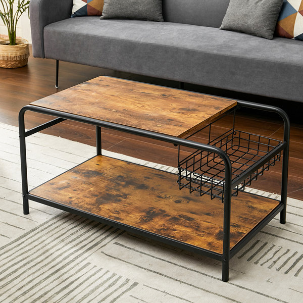 Borough Wharf Tiffiny Coffee Table with Storage | Wayfair.co.uk