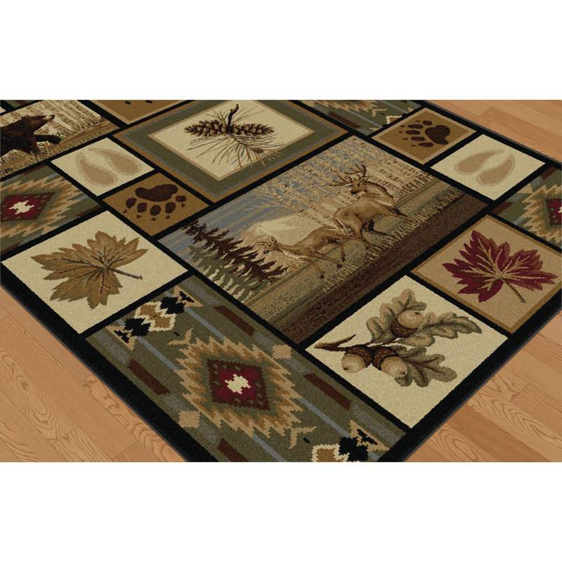 Threadbind Performance Brown/Beige Rug & Reviews | Wayfair