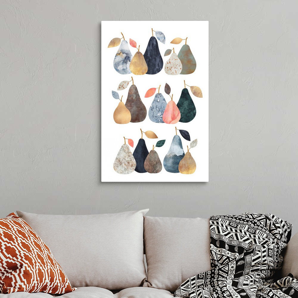Ebern Designs Pears - Print on Canvas - Wayfair Canada