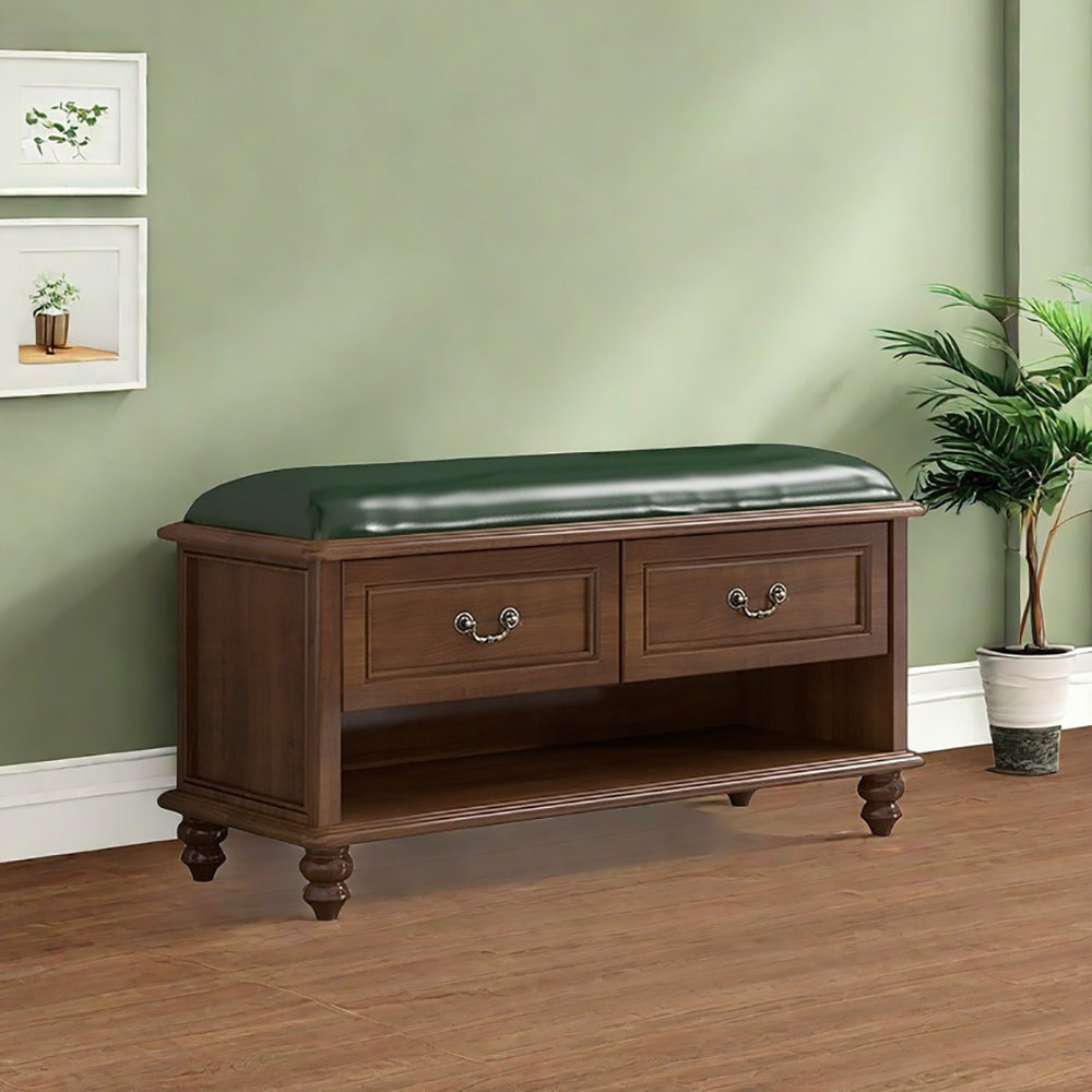 Liu's ink furniture 35.4in Retro style Shoe Change Stool - Wayfair Canada