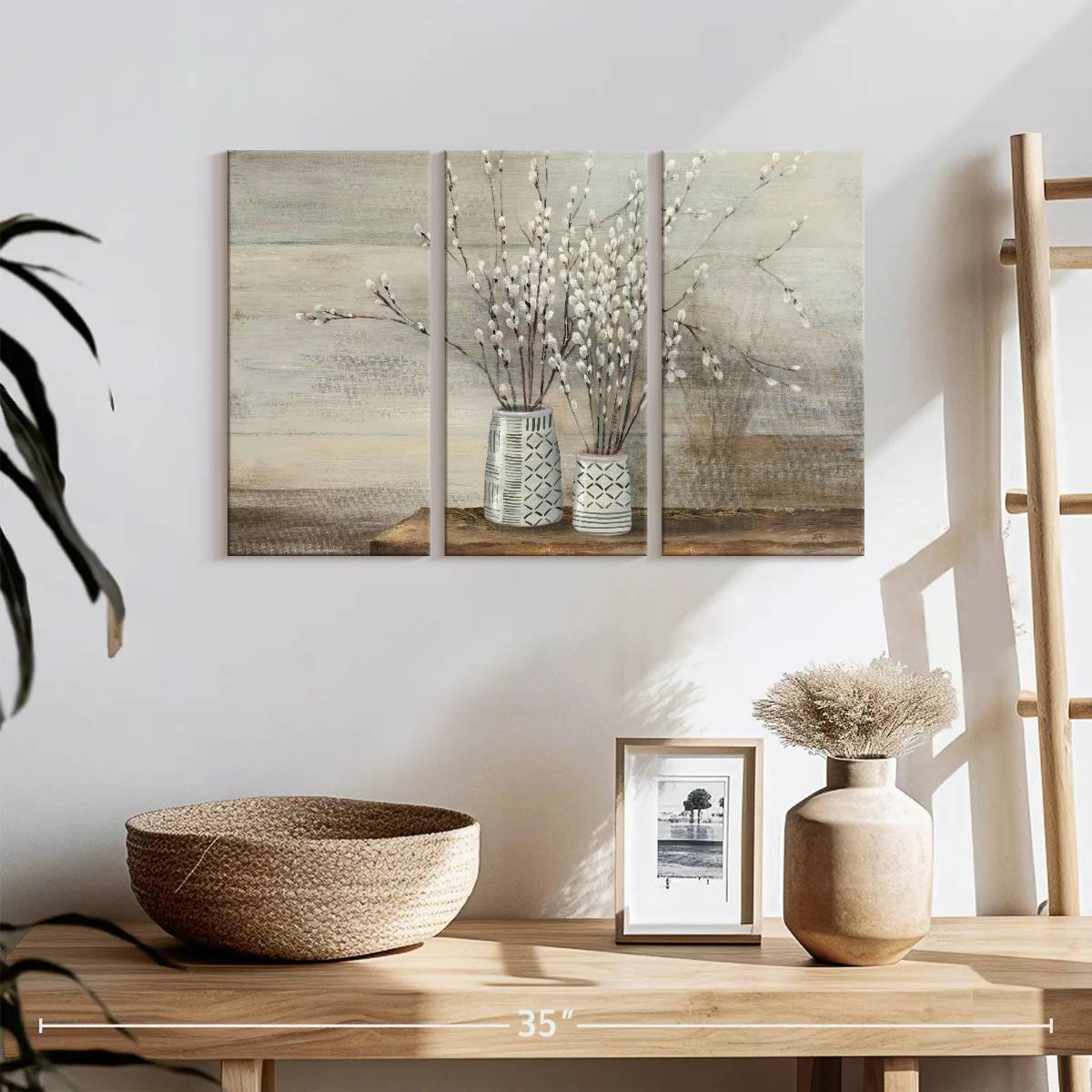 Lark Manor™ Pussy Willow Still Life With Designs | Wayfair