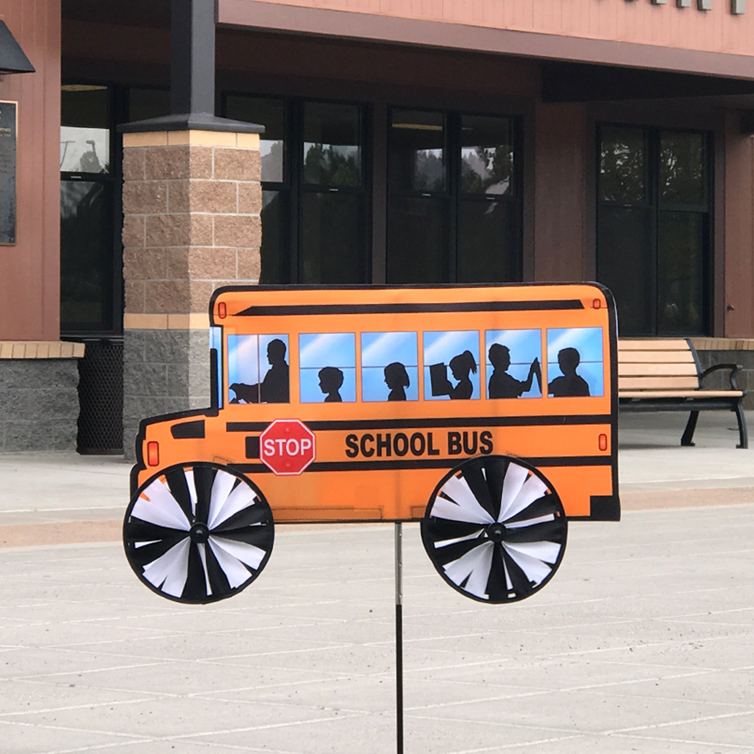 In The Breeze 24" School Bus Spinner - Wayfair Canada