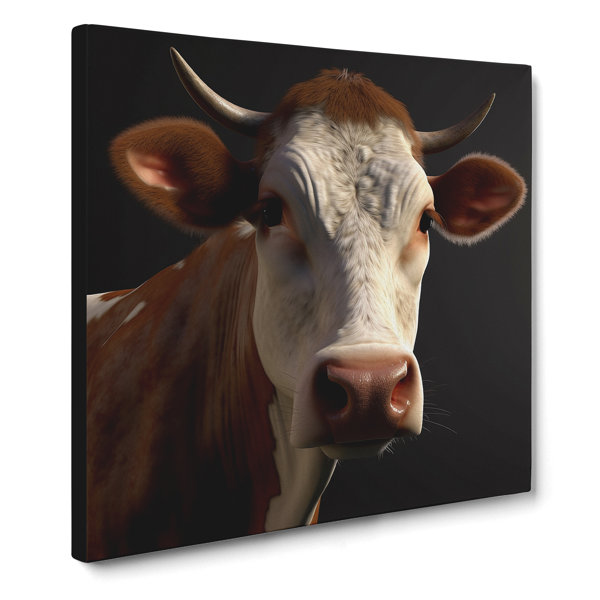 Brambly Cottage Cow Realism - No Frame Art Prints | Wayfair.co.uk