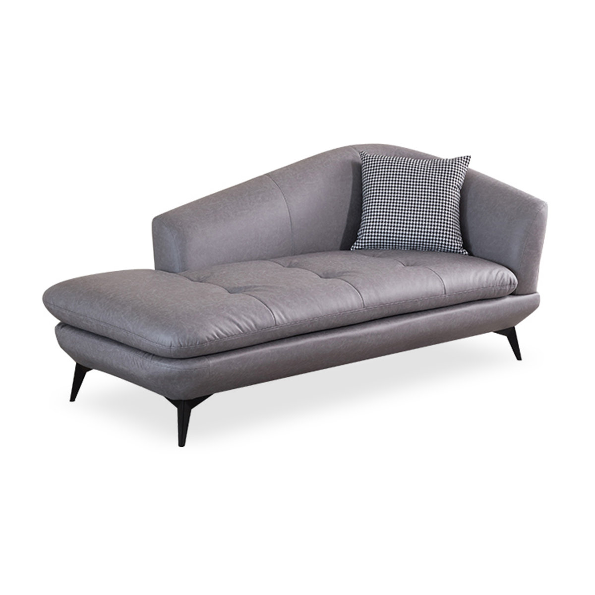 Finesse Furni Modern Minimalist Fabric Sofa Bed, Minimalist Bedroom Chaise Longue. | Wayfair