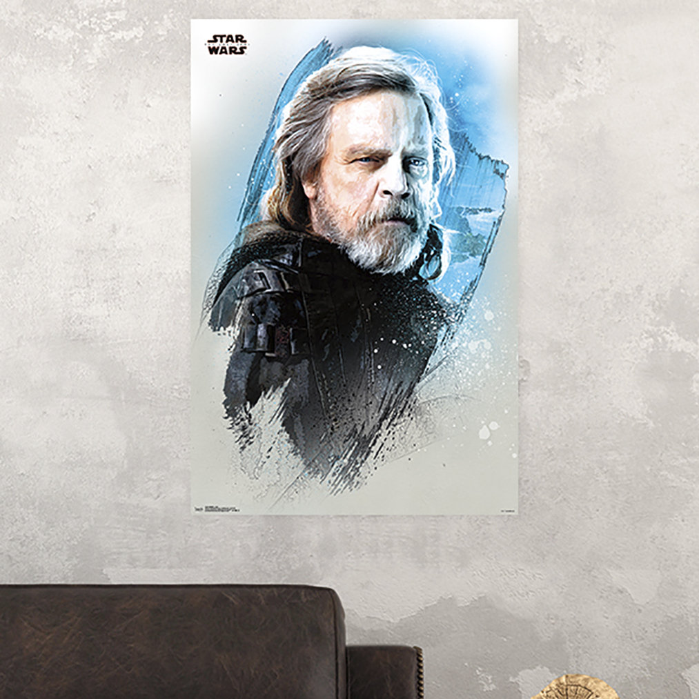 Trends International Star Wars: the Last Jedi - Luke Paper Print ...