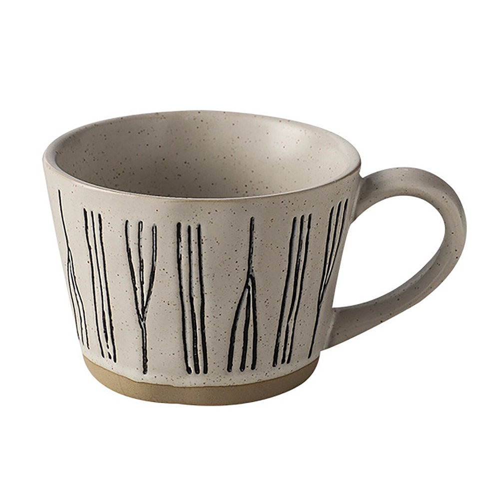 Dakota Fields Ceramic Coffee Mug (12 Oz), Best For Latte, Cappuccino ...