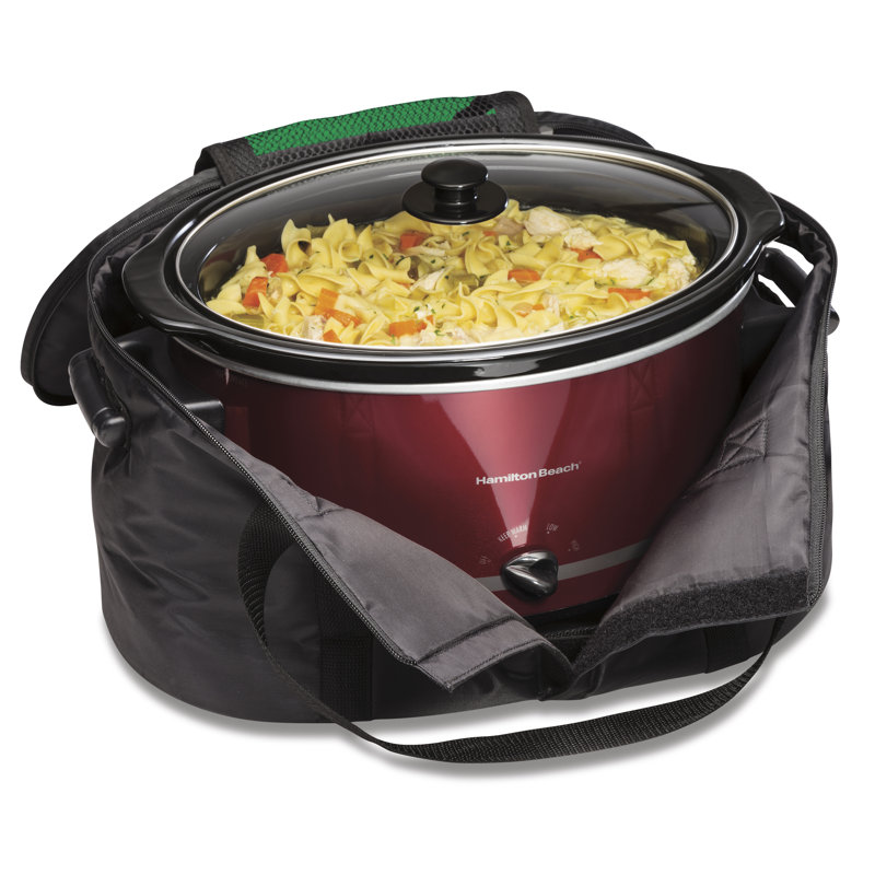 Hamilton Beach® Crock Caddy Insulated Slow Cooker Bag & Reviews | Wayfair