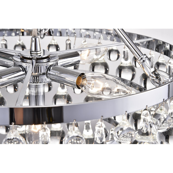 Willa Arlo Interiors Sheridan 5 - Light Statement Tiered Chandelier ...