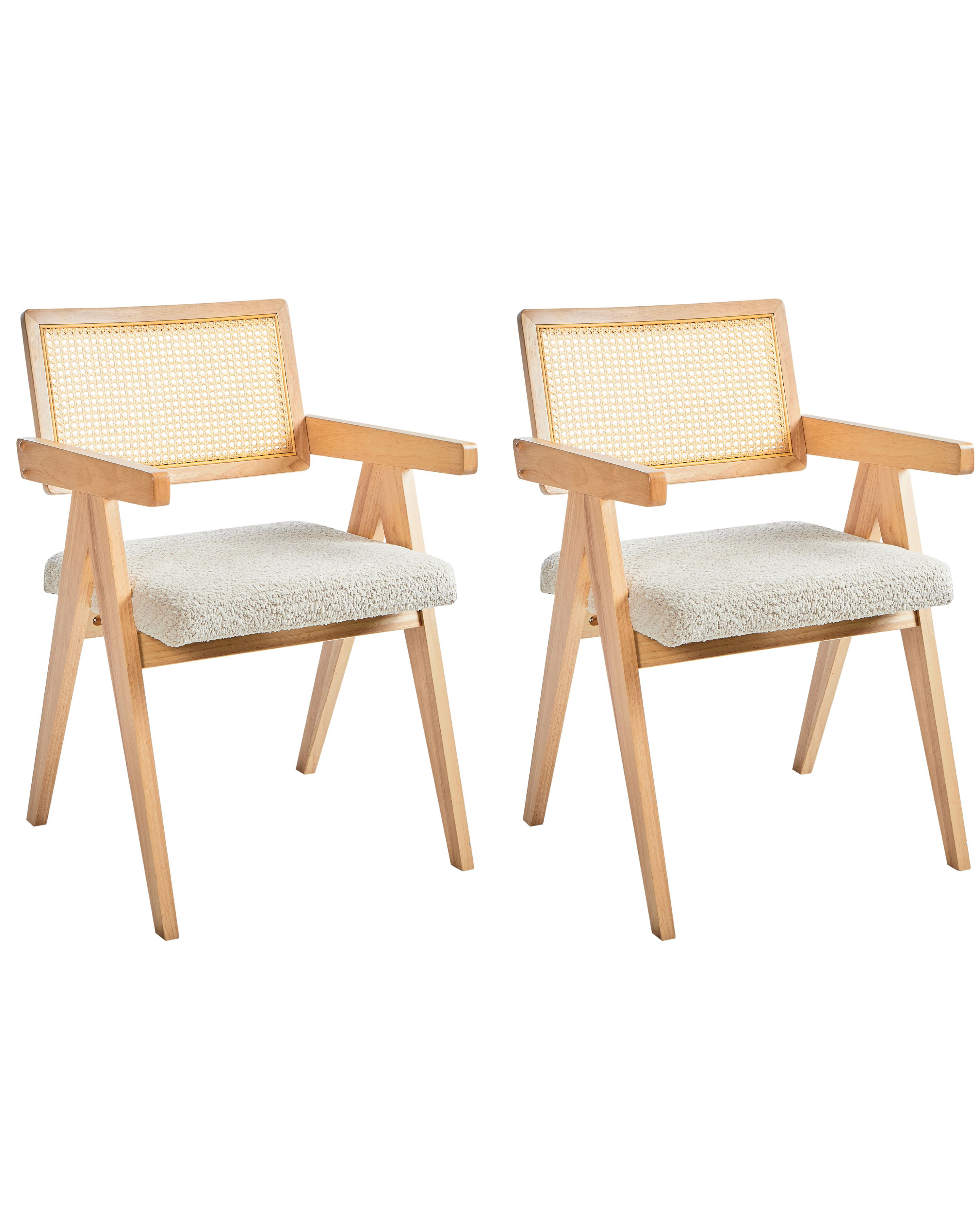17 Stories Set of 2 Dining Chairs AVA Wood | Wayfair.co.uk