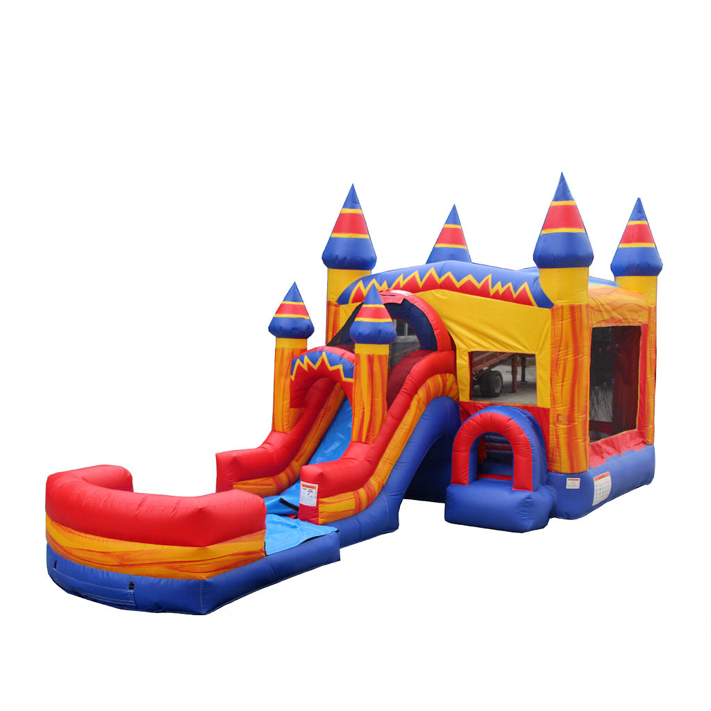 JumpOrange Superhero Commercial Grade Bounce House Water Slide for Kids ...