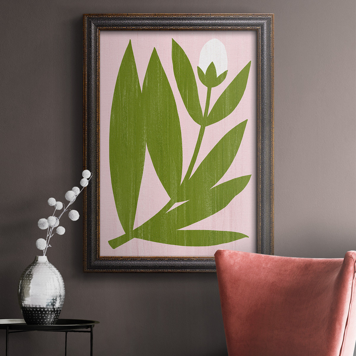 Winston Porter Flower Cutting III Premium Framed Canvas- Ready To Hang ...