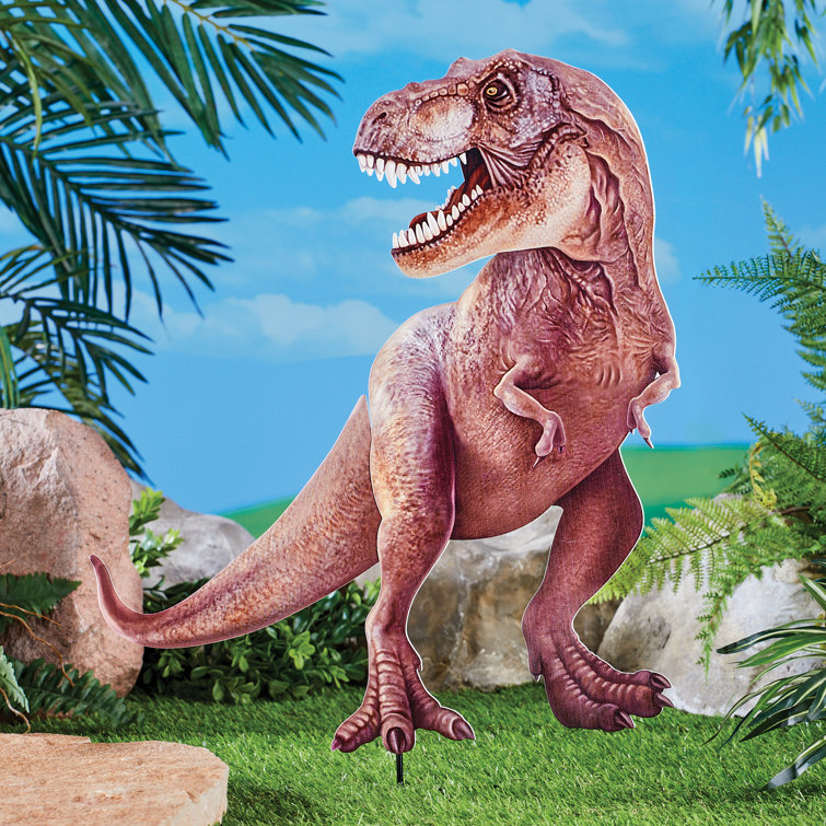 Arlmont & Co. Piquet de jardin Kadarius Tyrannosaurus Rex - Wayfair Canada