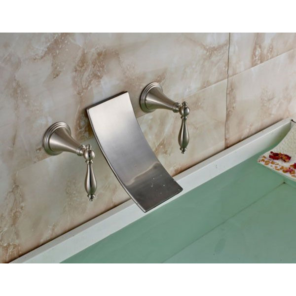 Juno Showers 2 Handle Wall Waterfall Faucet - Wayfair Canada