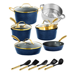 Blue Cookware Sets| Up to 65% Off Until 11/20 | Wayfair | Wayfair