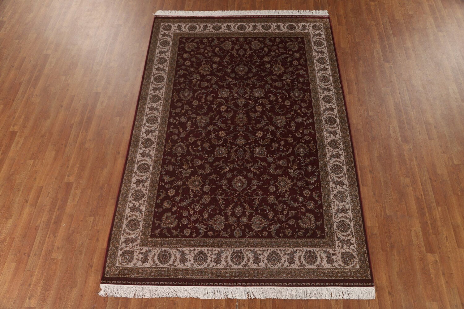 Canora Grey All-Over Floral Traditional Turkish Area Rug 7x10 | Wayfair