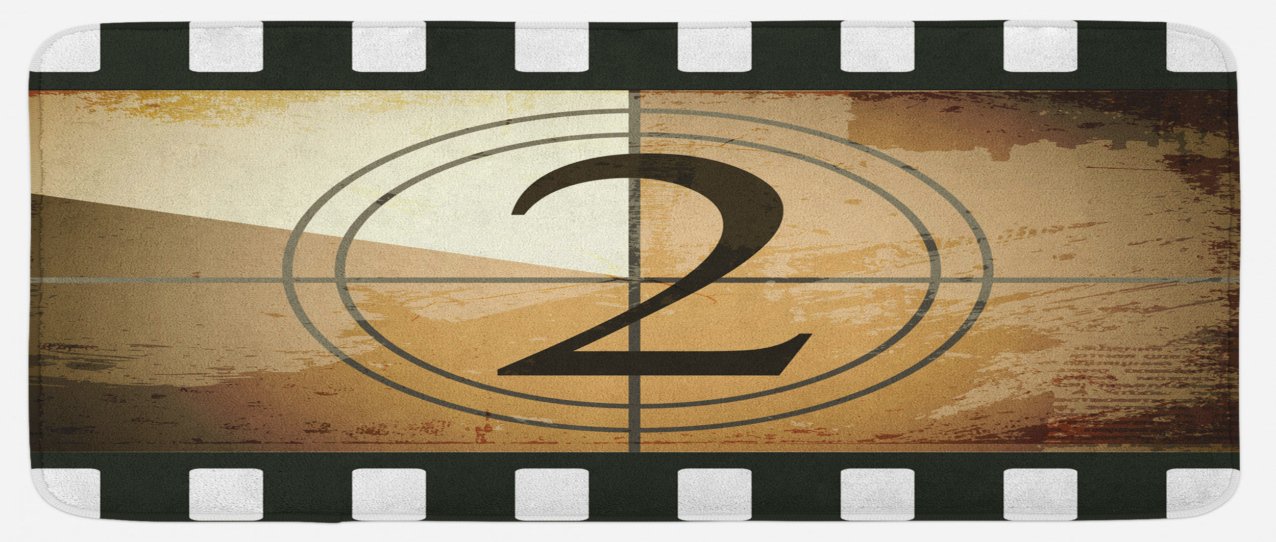 East Urban Home Movie Theater Kitchen Mat | Wayfair