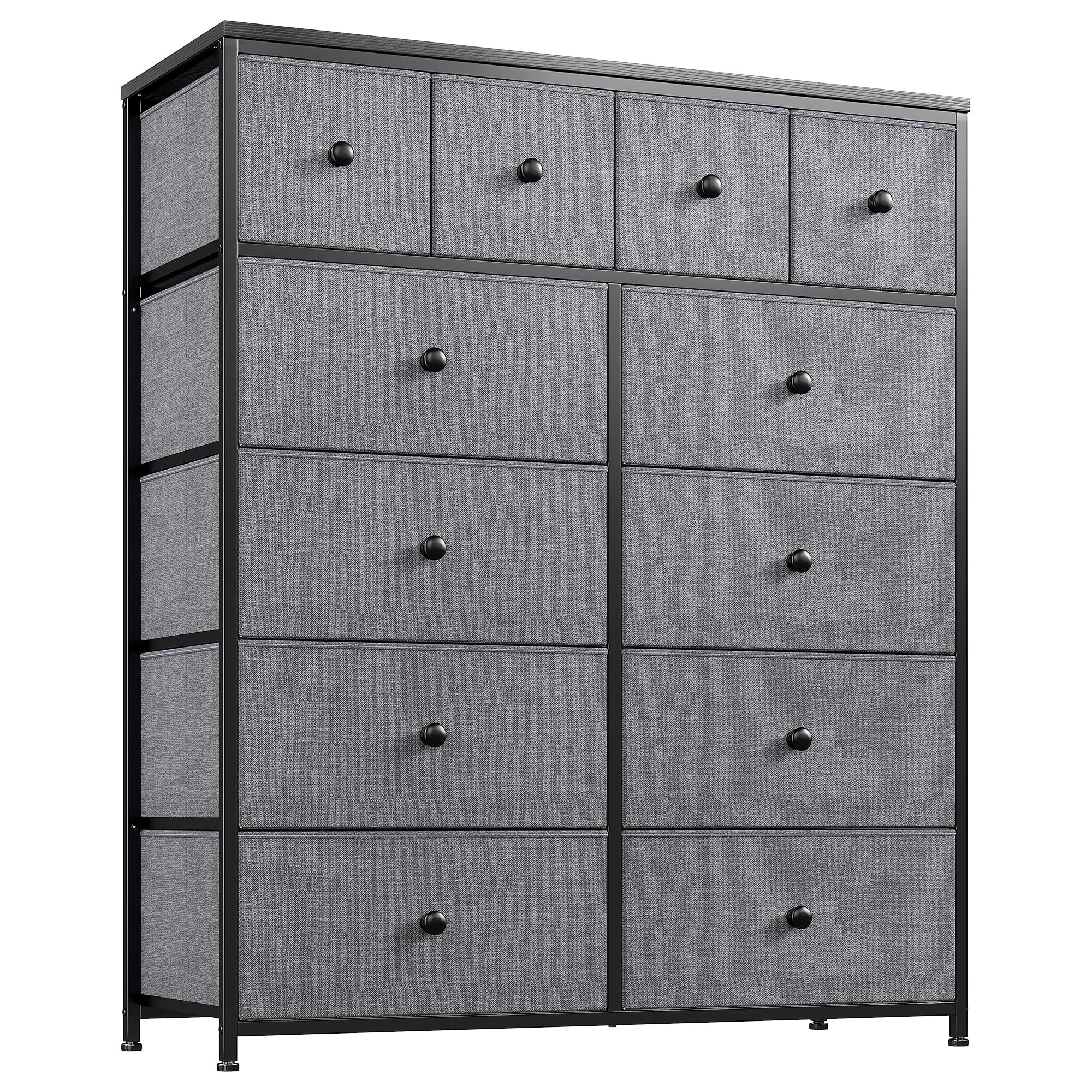 Williston Forge Chest Of Drawers, 5 Layers 12 Drawers, Bedroom Tall ...