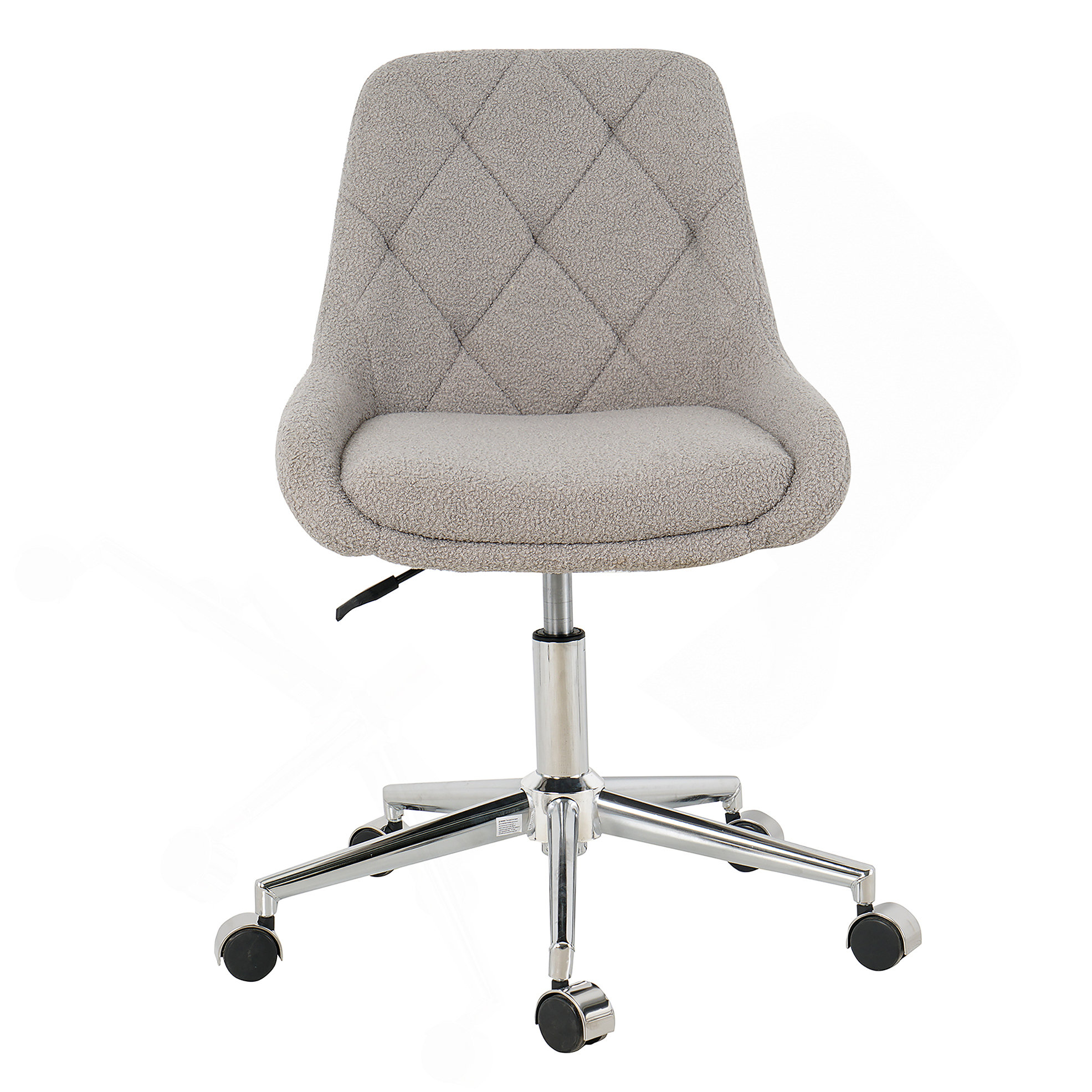 Red Barrel Studio® teddy fleece fabric with chrome legs living room ...