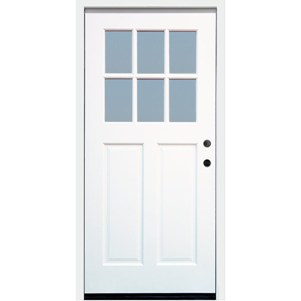 CreativeEntryways Ready to Install Wood Prehung Front Entry Door | Wayfair