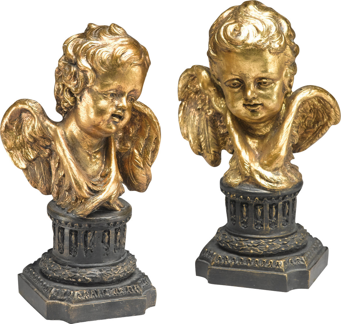 AA Importing 2 Piece Angel Busts Figurine - Wayfair Canada