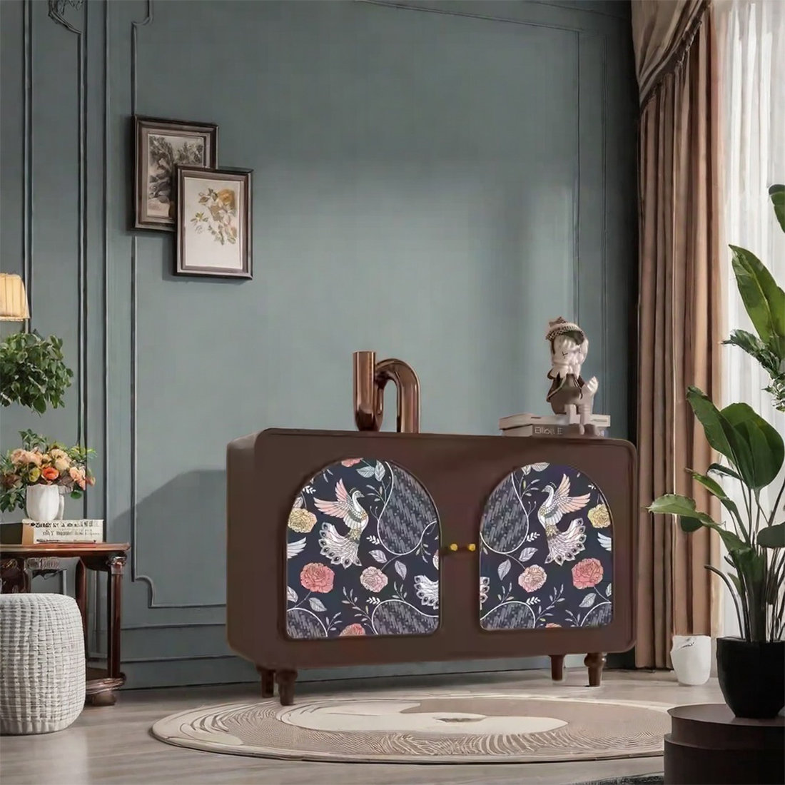 Vivid Space Creation Sturdy Layered Storage Cabinet | Wayfair